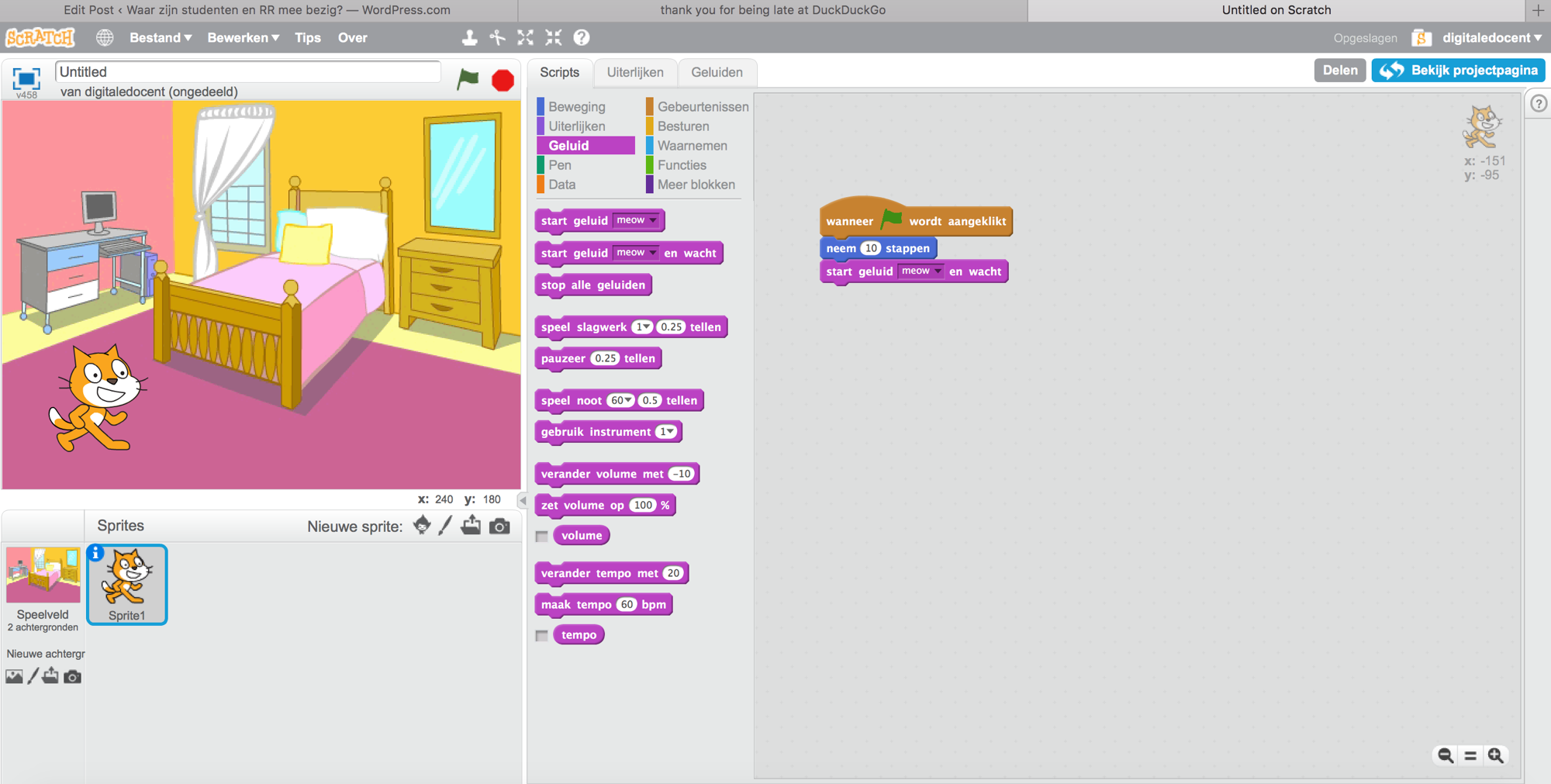 Programmeren in Scratch en robots bouwen met kids. – Rudolphs news